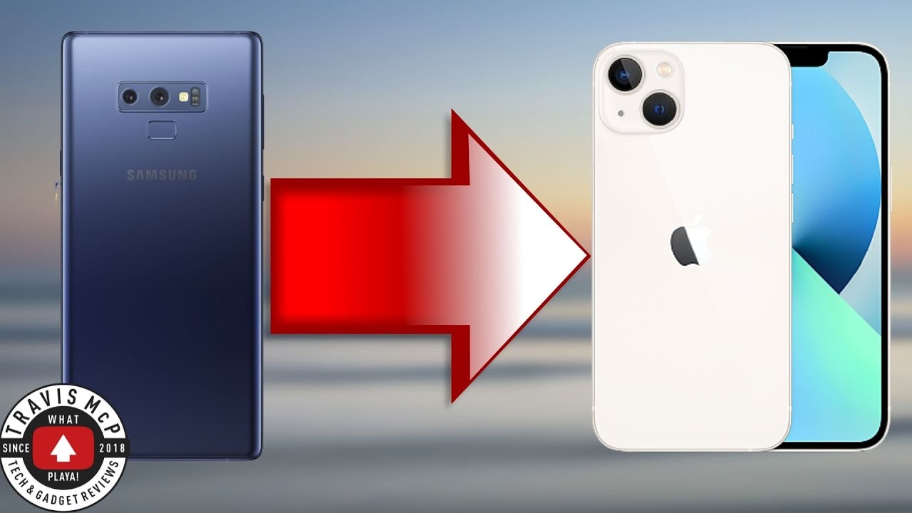 I Challenged an Android user to use a iPhone 13! - YouTube