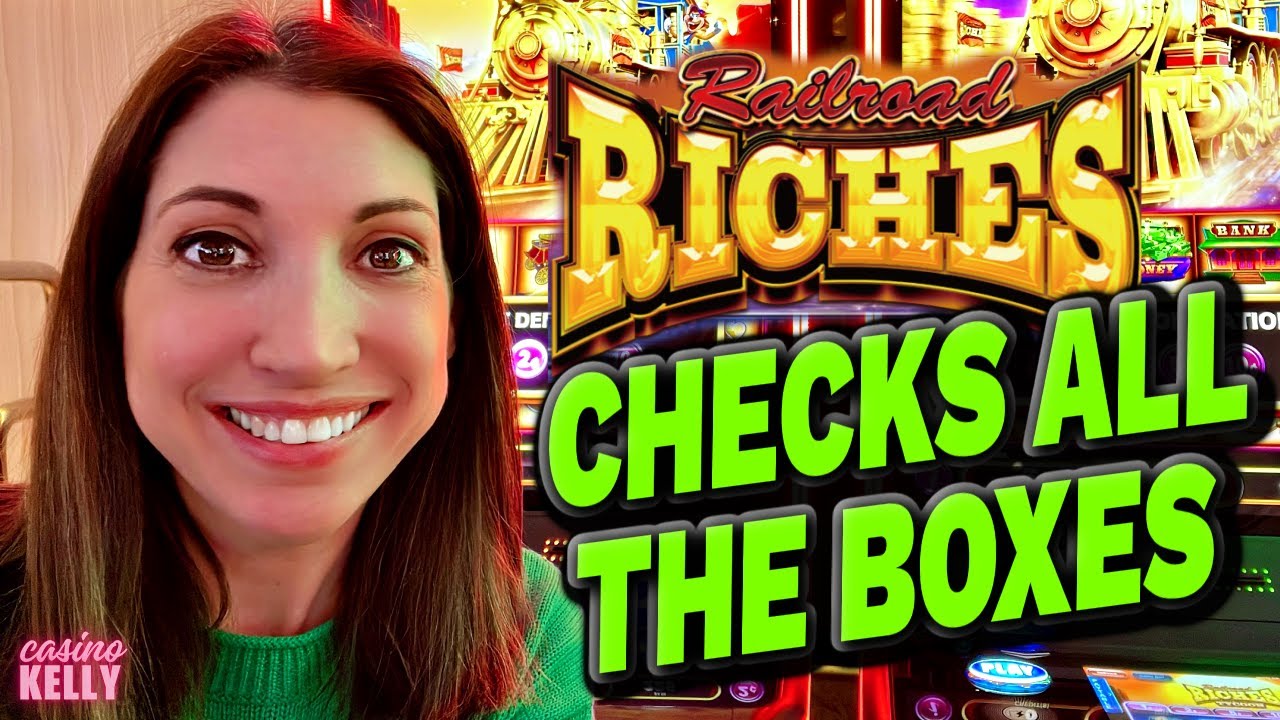 THIS Slot is THE BEST! 😮 Railroad Riches slot machine checks all the ...
