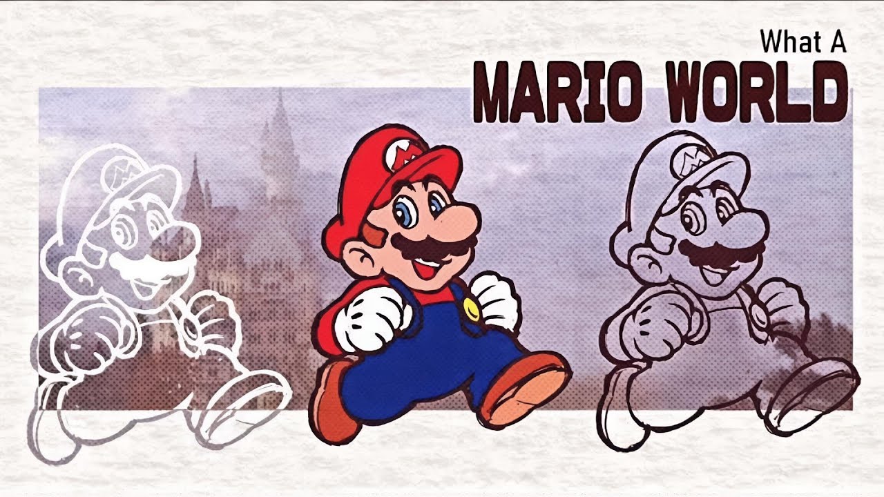 map 1 - What a Mario World - YouTube