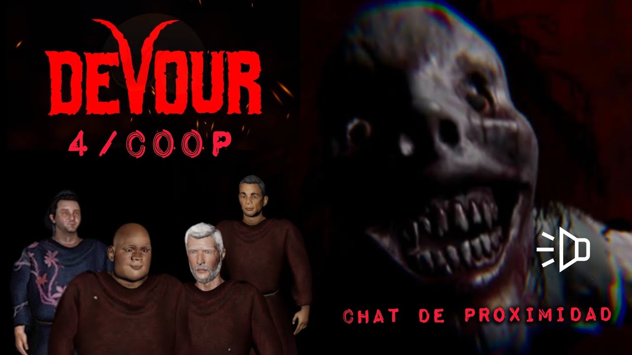 Entrenando para la UPDATE DE DEVOUR con chat de proximidad, 4-Coop. - YouTube