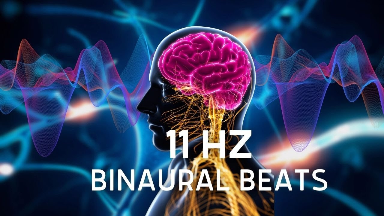 Alpha Binaural Beats - 11 Hz - Pure Frequency - Ideal for Focus ...