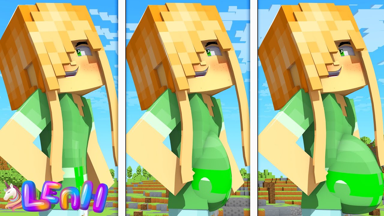 Alex's Pregnant Life - Steve & Alex Minecraft Movie... - YouTube