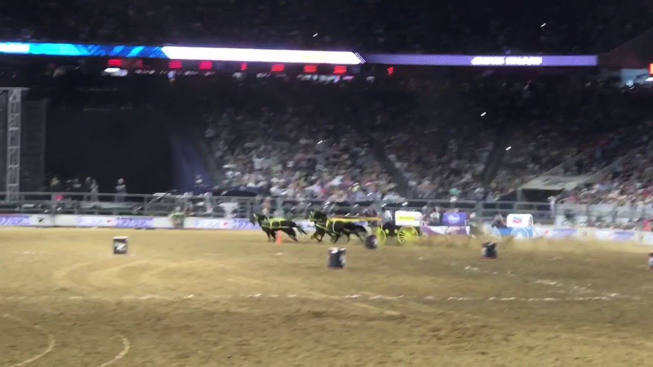 Chuck Wagon Race - 2017 Houston Rodeo Championship - YouTube