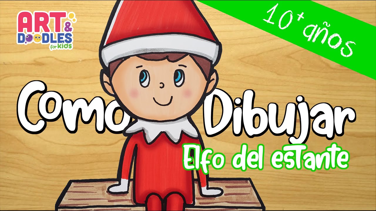 Dibujos Para Colorear De Elfo En El Estante Elf On The Shelf Niño