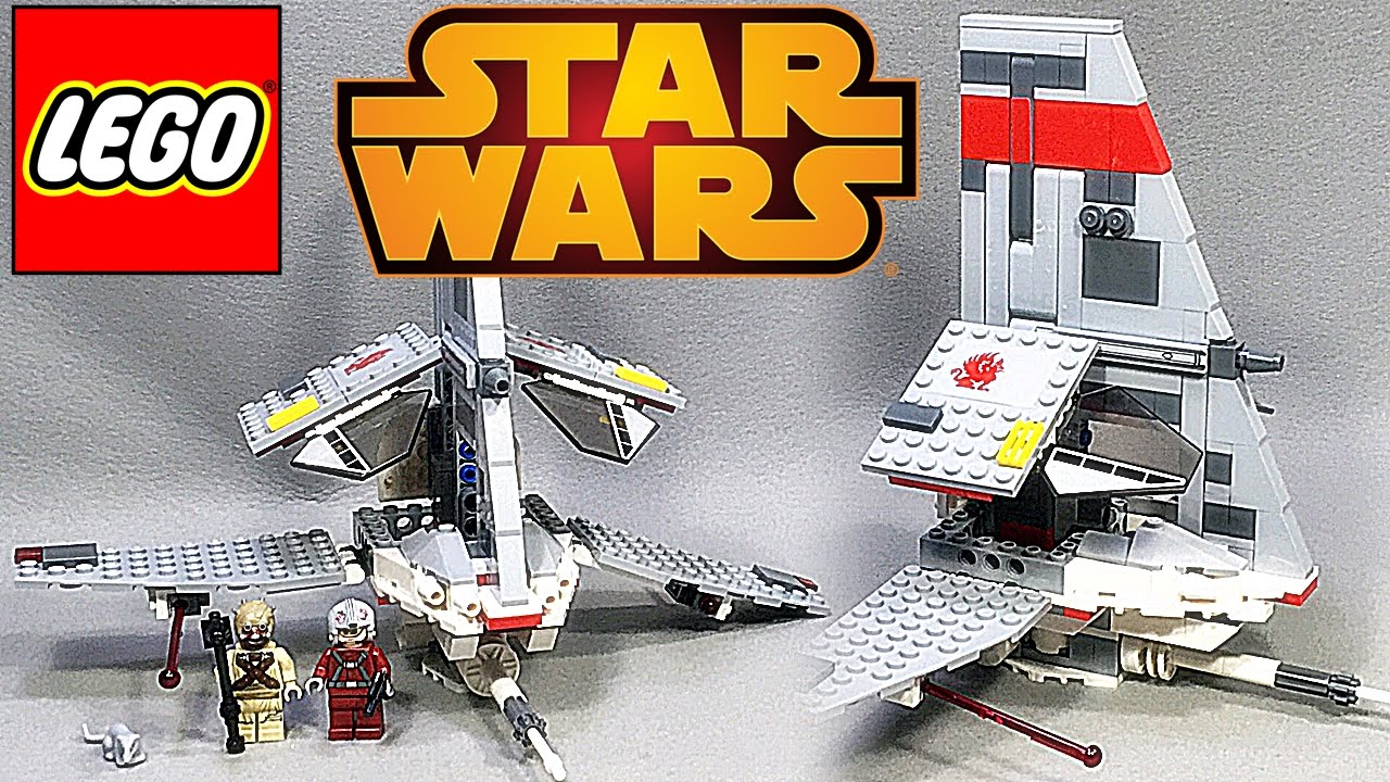 레고 스타워즈 T-16 스카이호퍼 75081 비행기 전투기 조립 리뷰 Lego Star Wars T16 Skyhopper ...