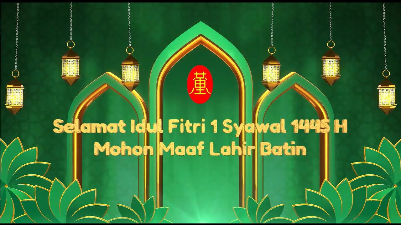 Happy Ied 1 Syawal 1445 H - YouTube