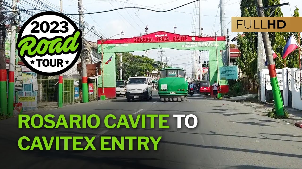30mins drive from Rosario, Cavite to CAVITEX with Sunday Traffic - Full ...