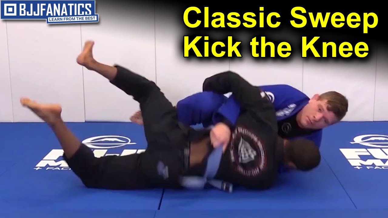 Classic Sweep Kick the Knee - BJJ Moves by John Gutta - YouTube