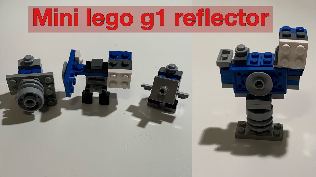 Mini LEGO G1 Reflector - YouTube