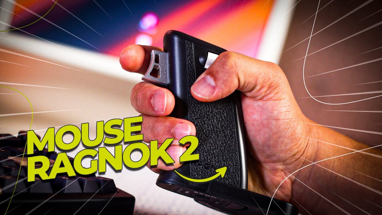 Esse MOUSE GAMER é uma PISTOLA! Ragnok 2 - YouTube