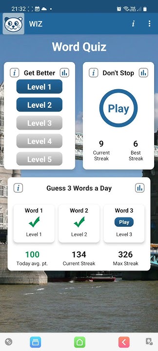 WIZ - Word Quiz - Guess 3 English Words a Day #5-135 - YouTube
