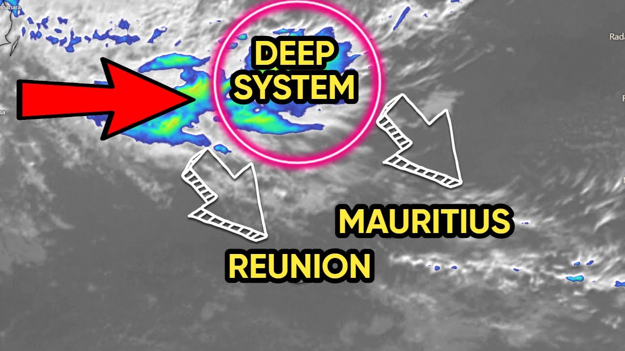 MAURITIUS WEATHER/REUNION WEATHER/CLOUD SYSTEM NEAR MAURITIUS AND ...