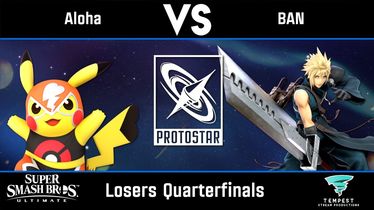 Aloha (Pikachu) vs BAN (Cloud) - Losers Quarterfinals - Protostar #20 ...