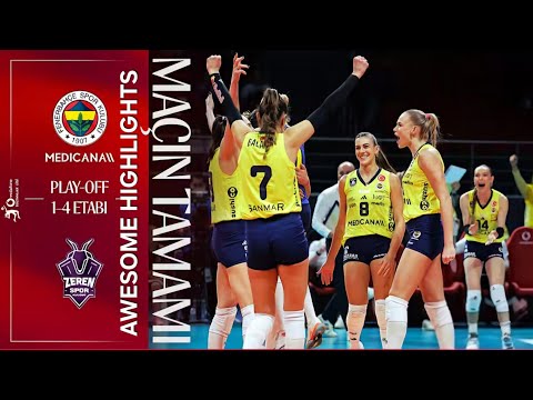 Fenerbahçe Medicana vs. Zeren Spor | HIGHLIGHTS | Sultanlar Ligi Semi-Final Play-Off G2 2026/04/02