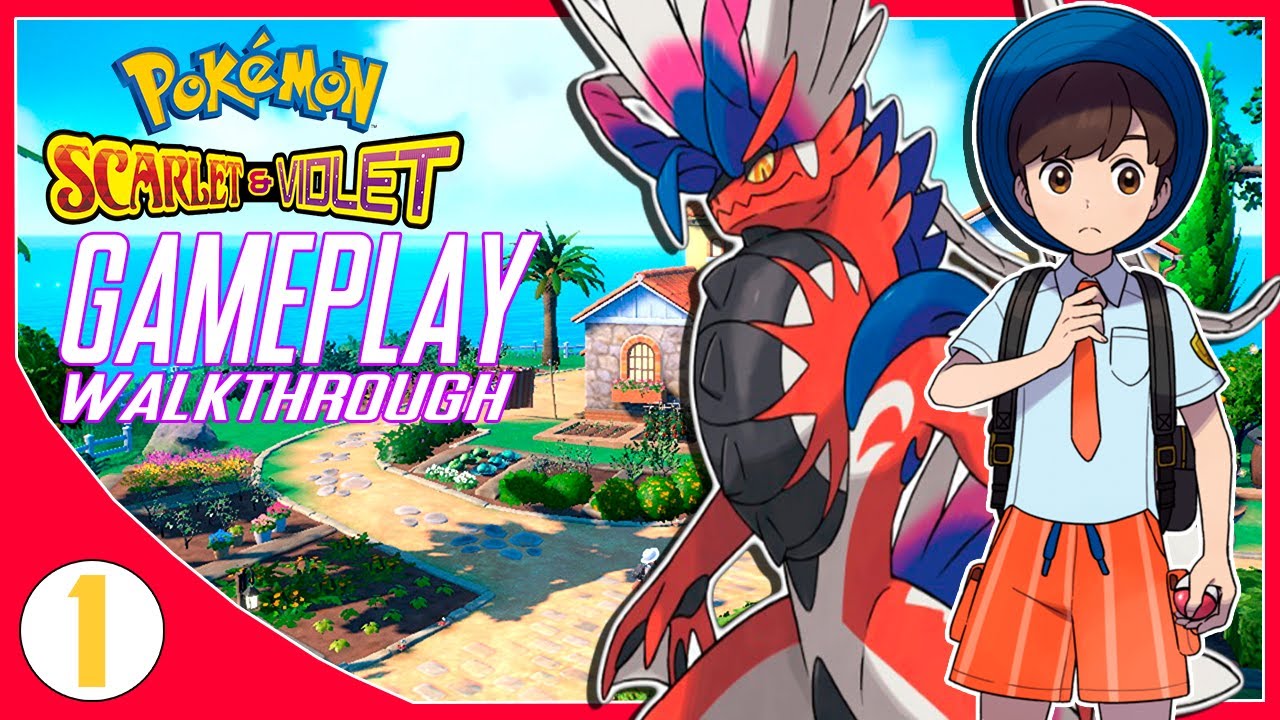 Pokemon Scarlet and Violet Gameplay Playthrough - YouTube