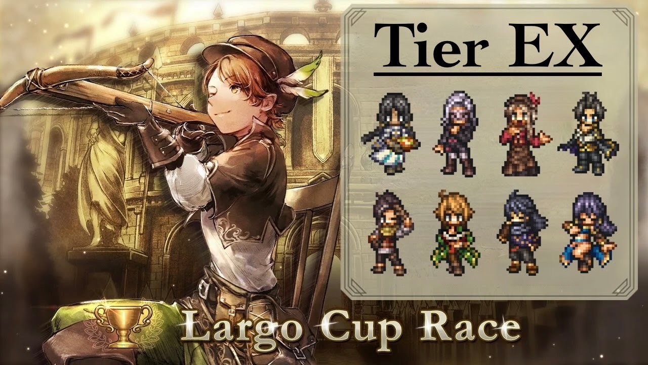 #LargoRace vs "Budget" Team - 5 Turns [] Octopath Traveler: CotC - YouTube