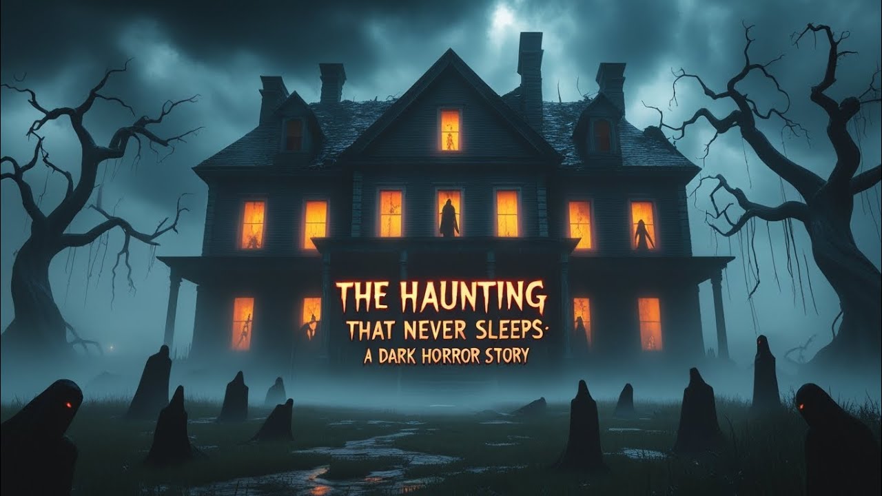 The Haunting That Never Sleeps A Dark Horror Story with rain ...