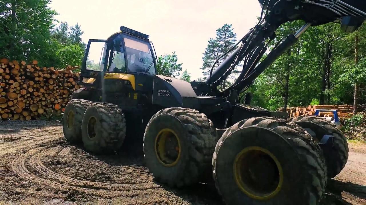 Ponsse Bear in Norway - Ready for new challanges 2017 - 4K - YouTube