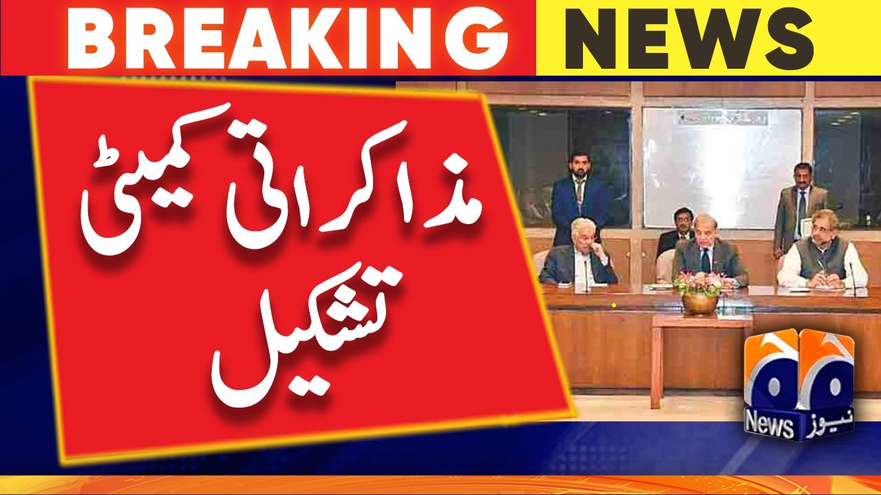 PM formed a 5-member negotiation committee of Muslim League (N) to ...