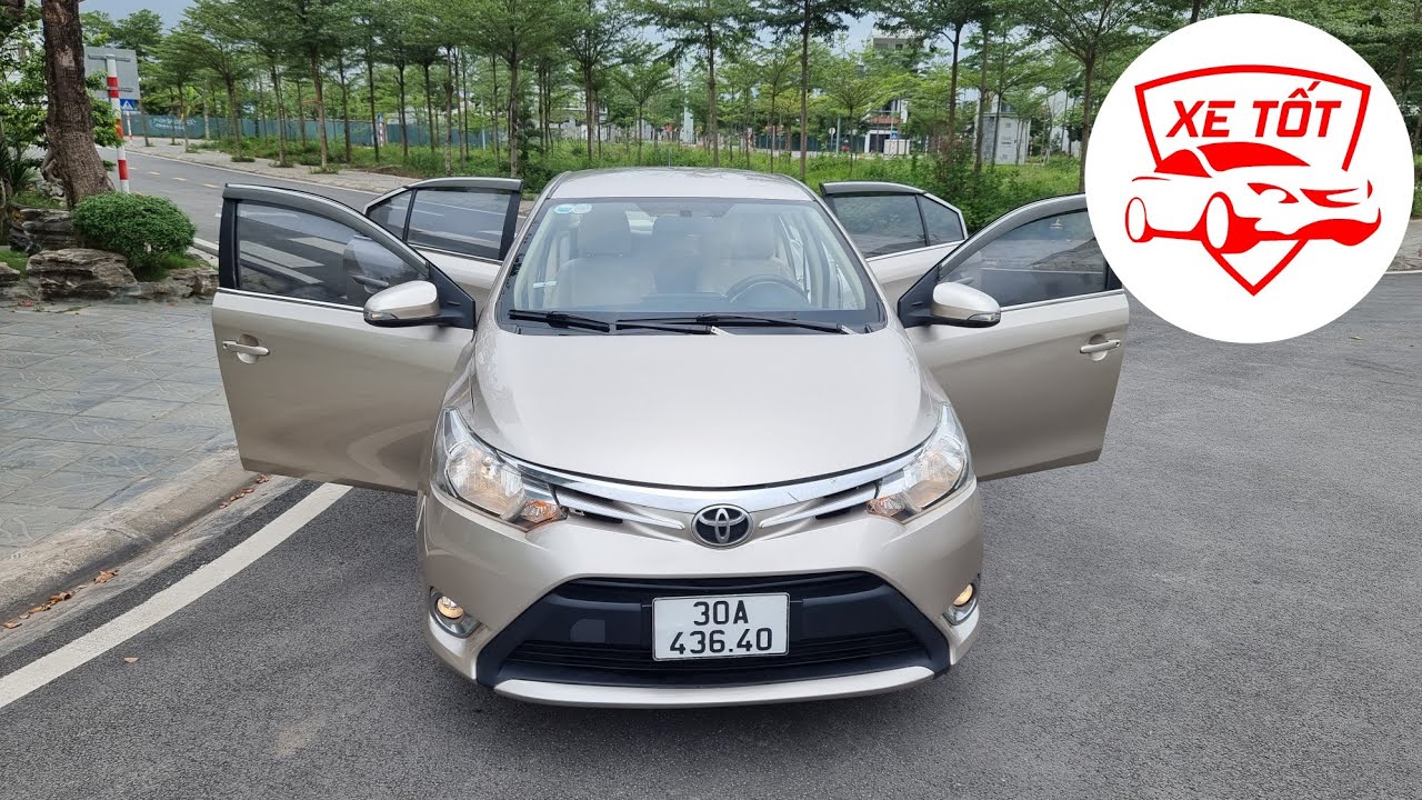 🥇Toyota Vios 2014 form mới màu vàng cát full kịch đồ đẹp lắm giá rẻ ...