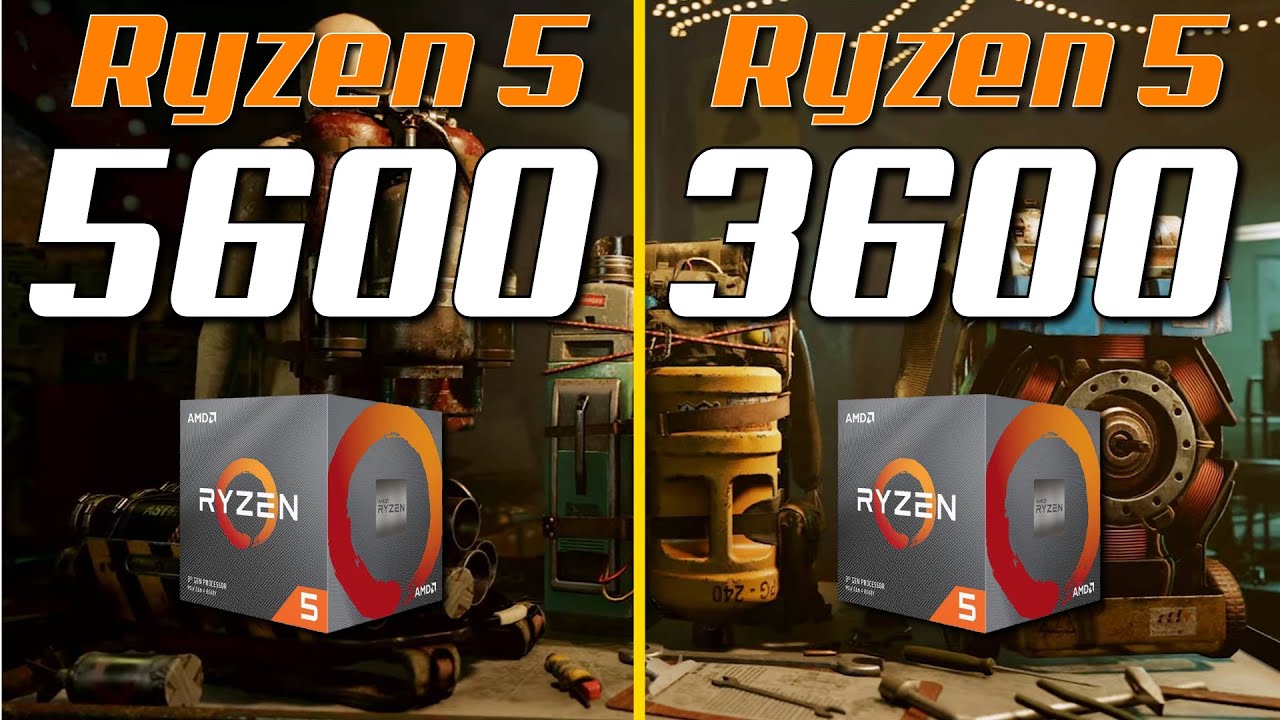Ryzen 5 5600 Vs Ryzen 5 3600 Gaming Test YouTube Ryzen 5 5600 Vs Ryzen 5 3600 Gaming Test YouTube