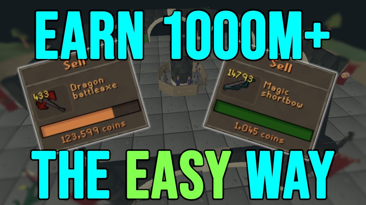 Step by Step | Earn 1000m/Month+ Hardly Playing, The Easy Way! Osrs ...