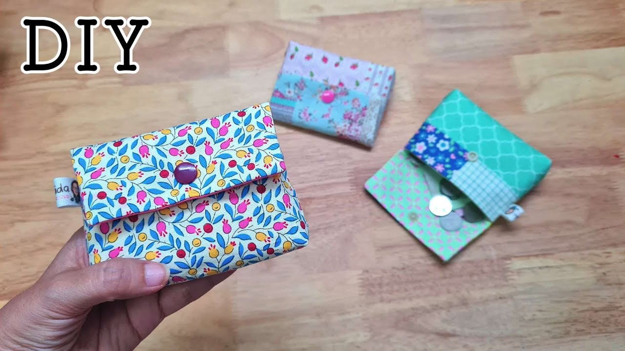 EP252 : DIY Mini Pouch | Bag sewing tutorial - YouTube