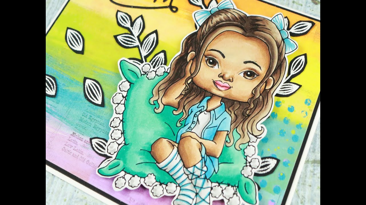 Kayla | How To Sketch A Face | The Human Rainbow - YouTube