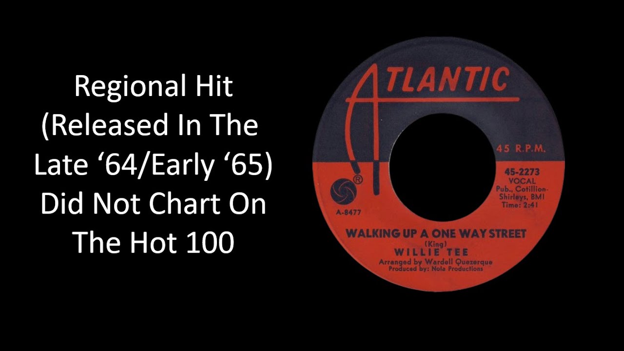 1965 - Willie Tee - Walking Up A One Way Street (078) - YouTube