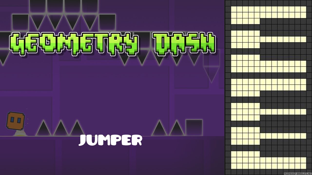 Geometry Dash - Jumper [Piano Cover] - YouTube