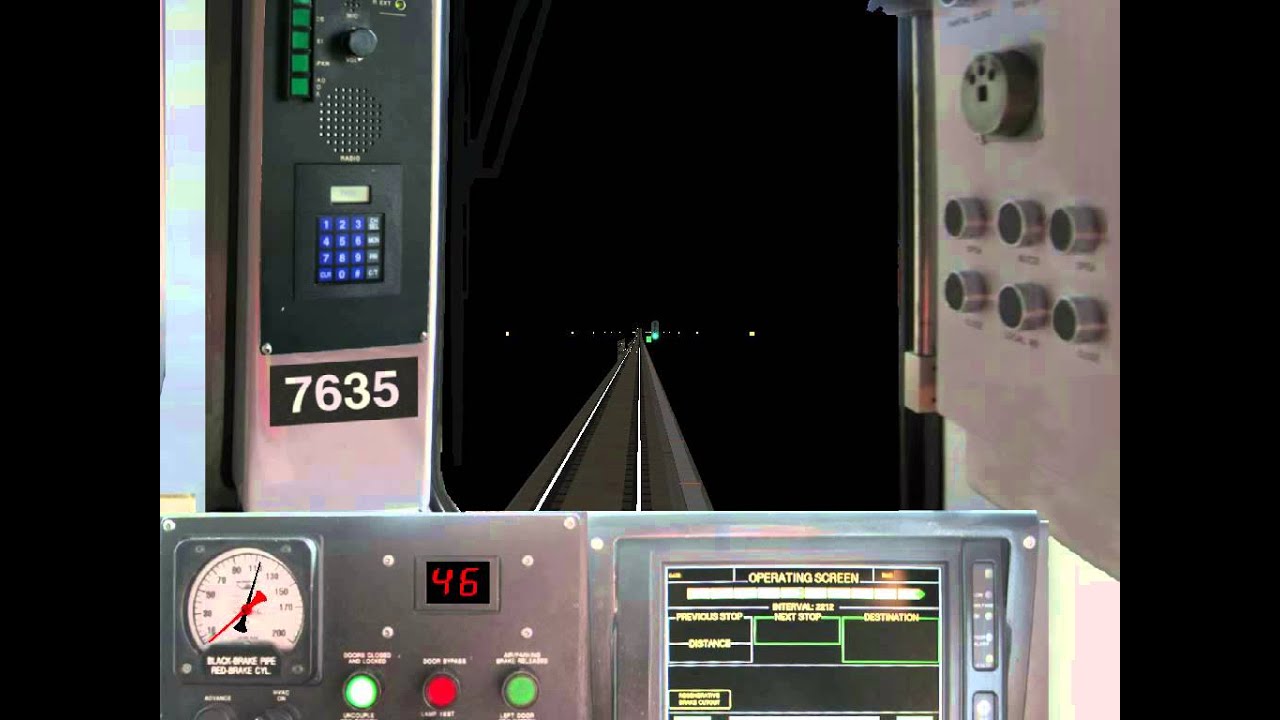 OpenBVE HD: CBTC signal test on the IRT Flushing Line! - YouTube