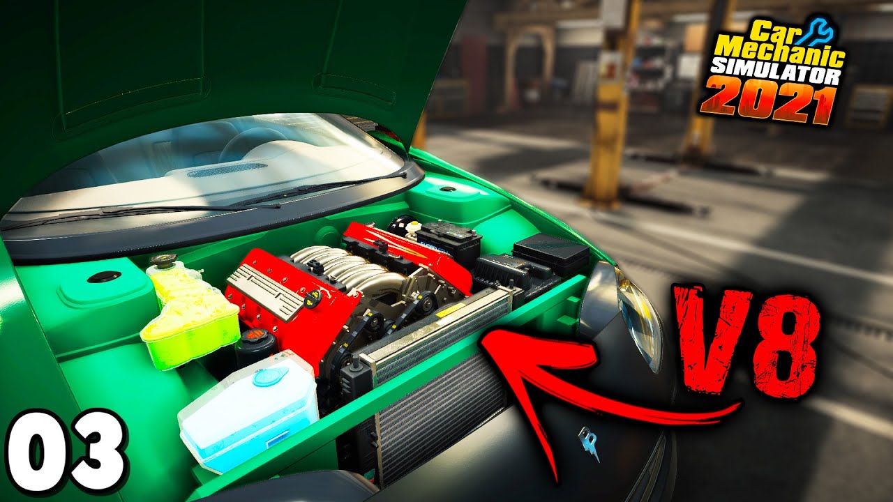 Worked on a V8 Engine with MAJOR Problems // Car Mechanic Simulator ...