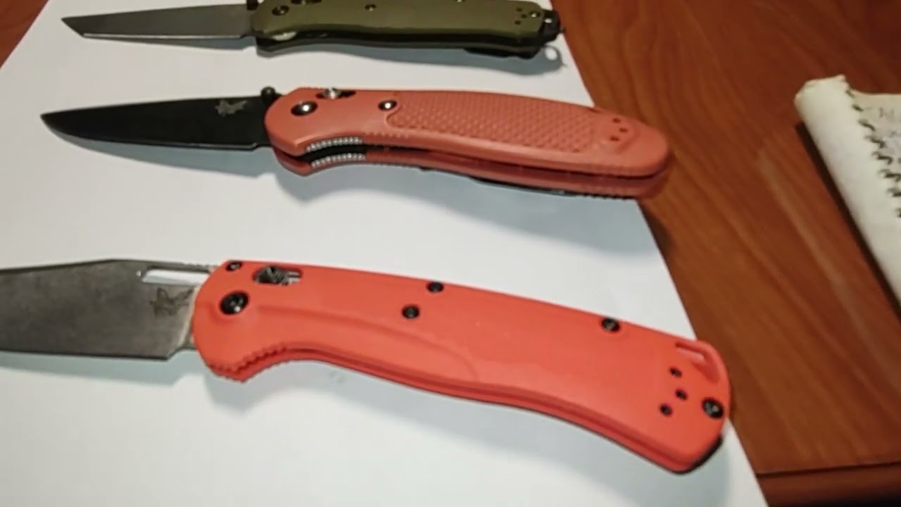 Benchmade 15535 Tagged Out - YouTube