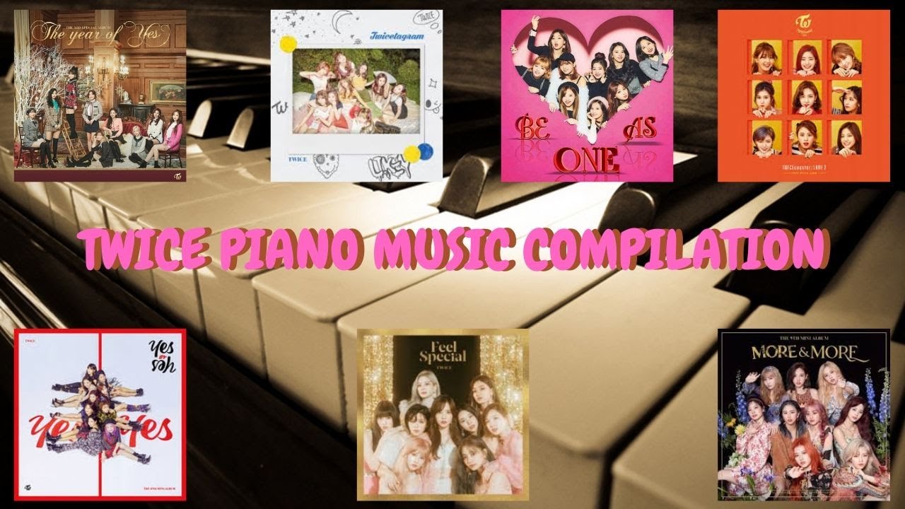 TWICE STUDYING MUSIC COMPILATION (PIANO) - YouTube