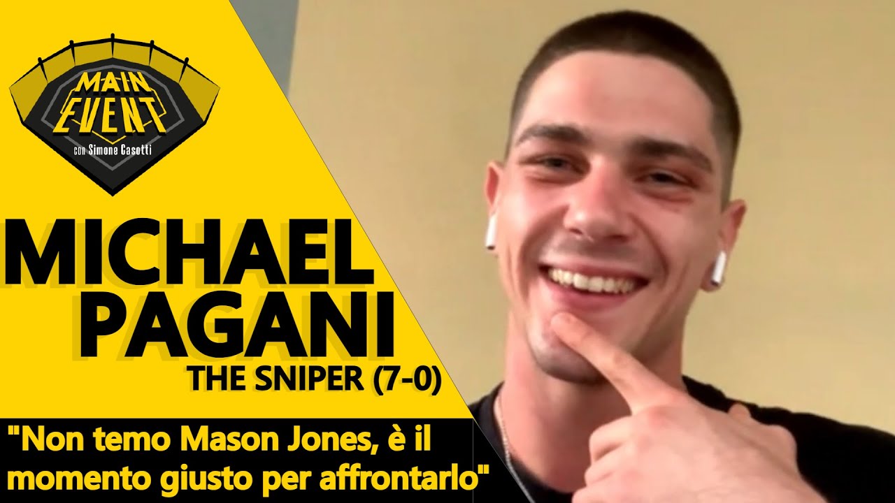🎙🟡MICHAEL PAGANI sul match con Mason Jones (ex-UFC), camp in USA ...