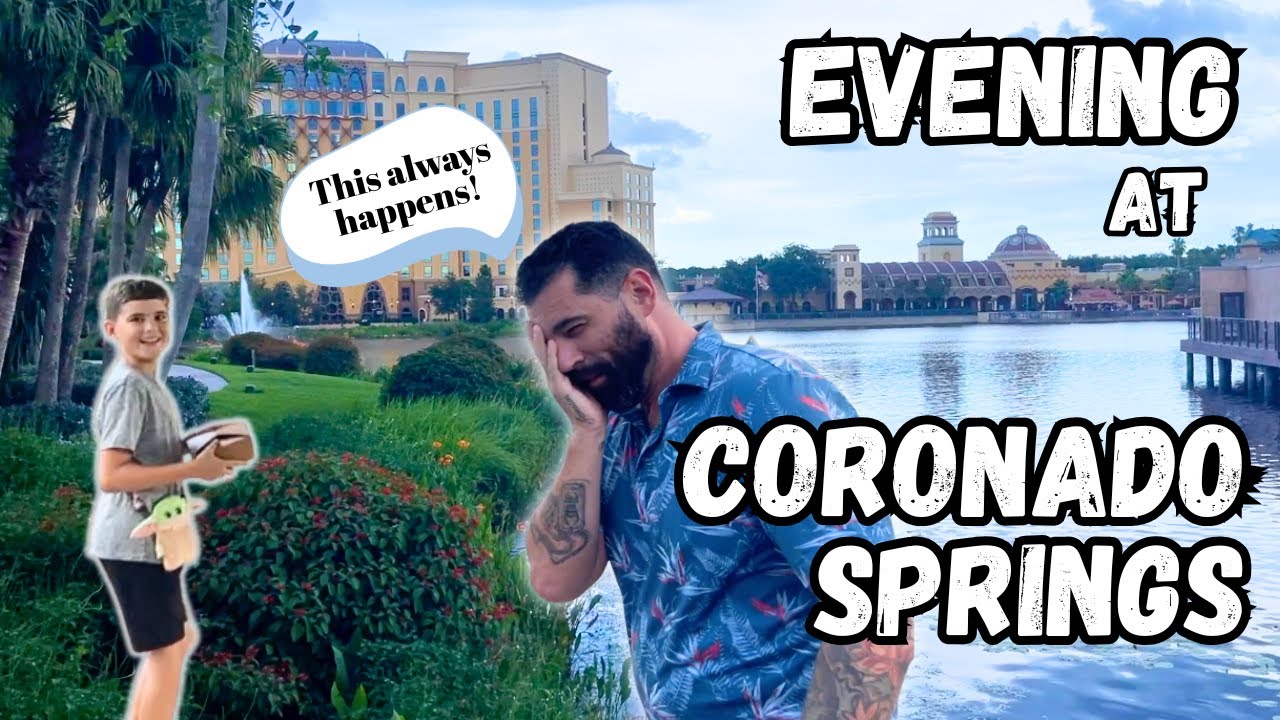 Evening Dinner and Walk around Disney's Coronado Springs ~Toledo Tapas ...