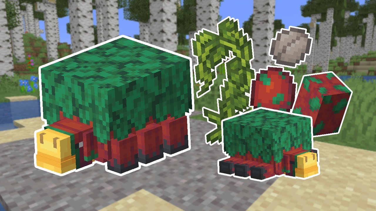ผมได้สร้าง Mod เพิ่มเจ้า Sniffer เข้ามาในมายคราฟ! - Minecraft Mod - YouTube