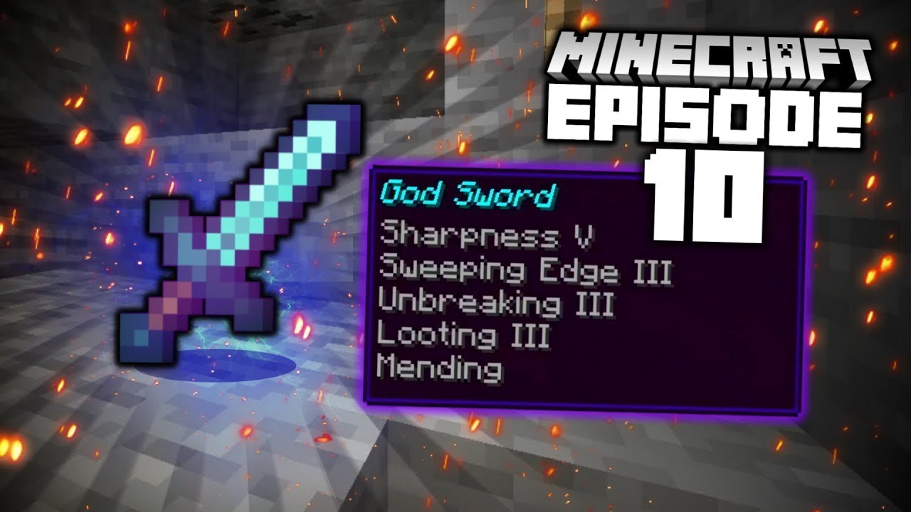 God sword in Minecraft | Minecraft survival #10 - YouTube