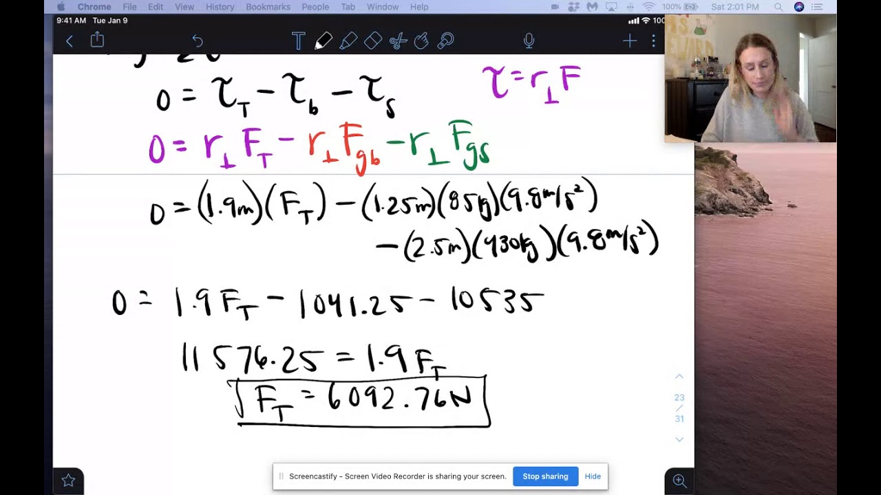 Equilibrium Example 2 - YouTube