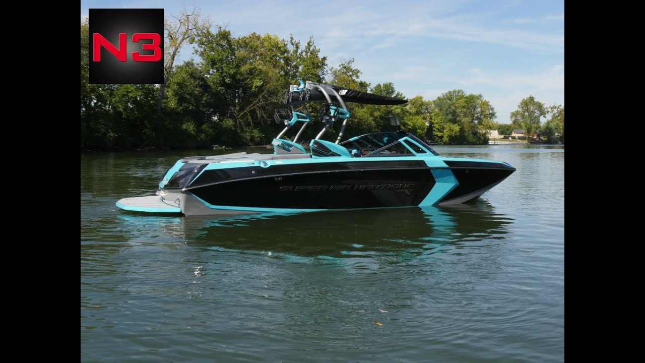 2016 Super Air Nautique G23 - Reef Blue/Tungsten Grey/ Onyx Black On ...