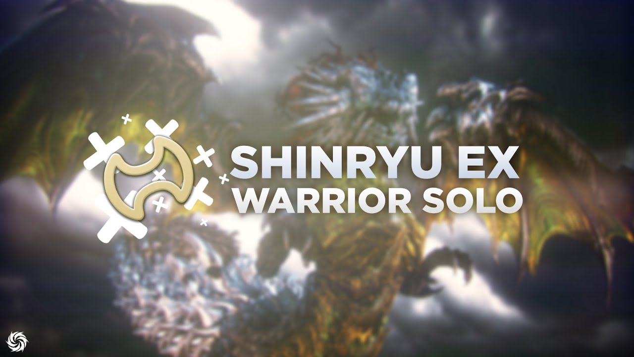 Shinryu EX - WAR Solo | FINAL FANTASY XIV ONLINE - YouTube