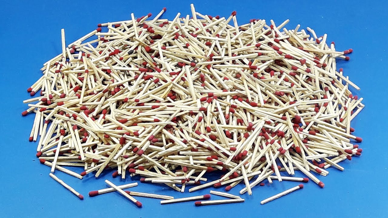 Amazing craft with matchstick | Best craft idea | matchstick cool craft ...