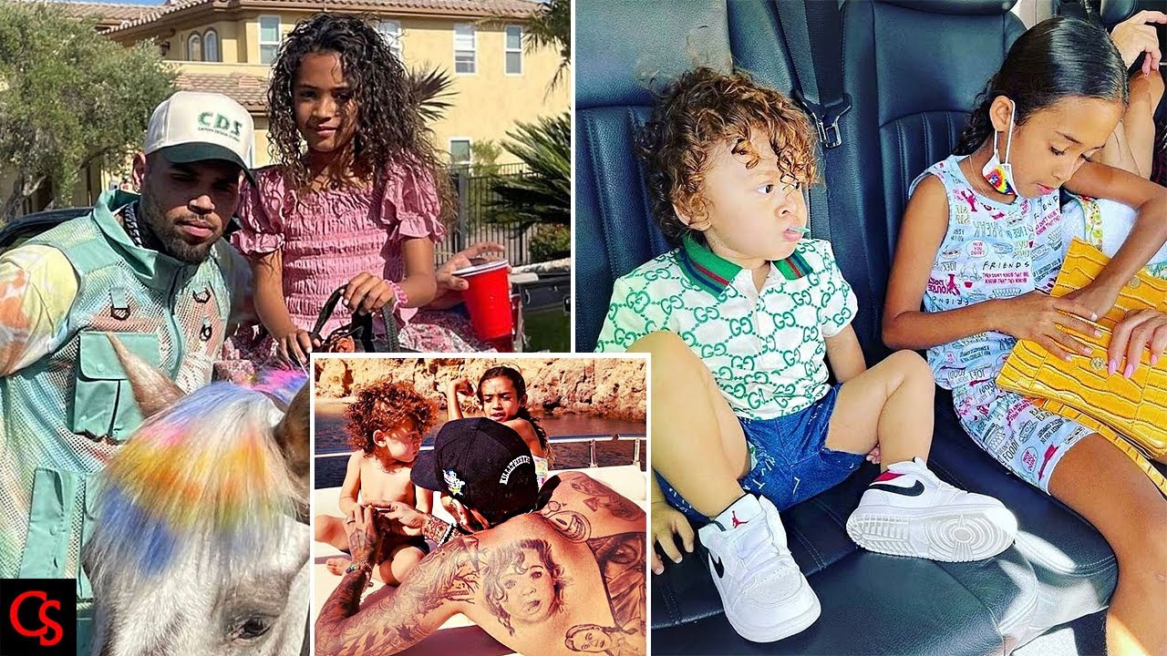 Chris Brown's Son and Daughter 'Royalty & Aeko Catori Brown' (Video ...