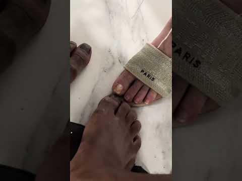 Candid Footsie With Favorite Nail Tech 7 pt.4