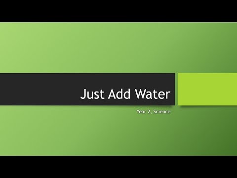 Science - All Mixed Up - Just Add Water - YouTube
