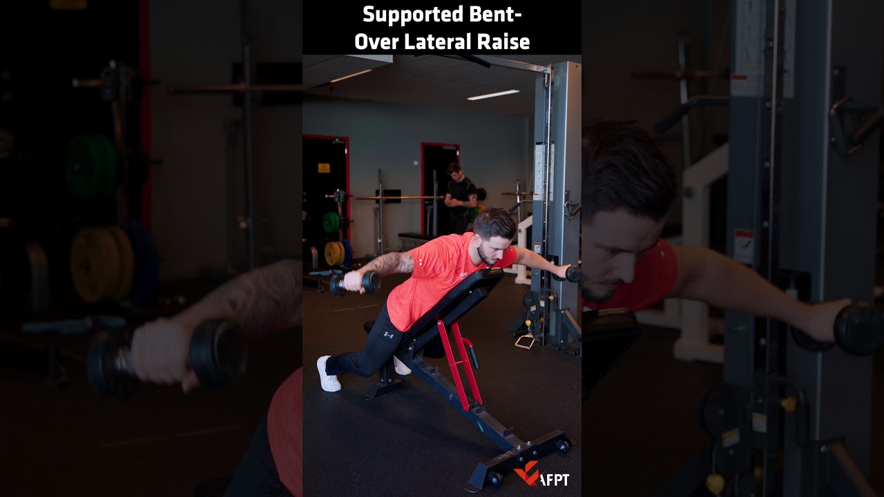 Supported Bent Over Lateral Raise - YouTube
