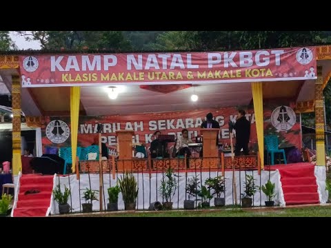 Live Kamp Natal PKBGT Klasis Makale Utara dan Kota di Bungin - YouTube
