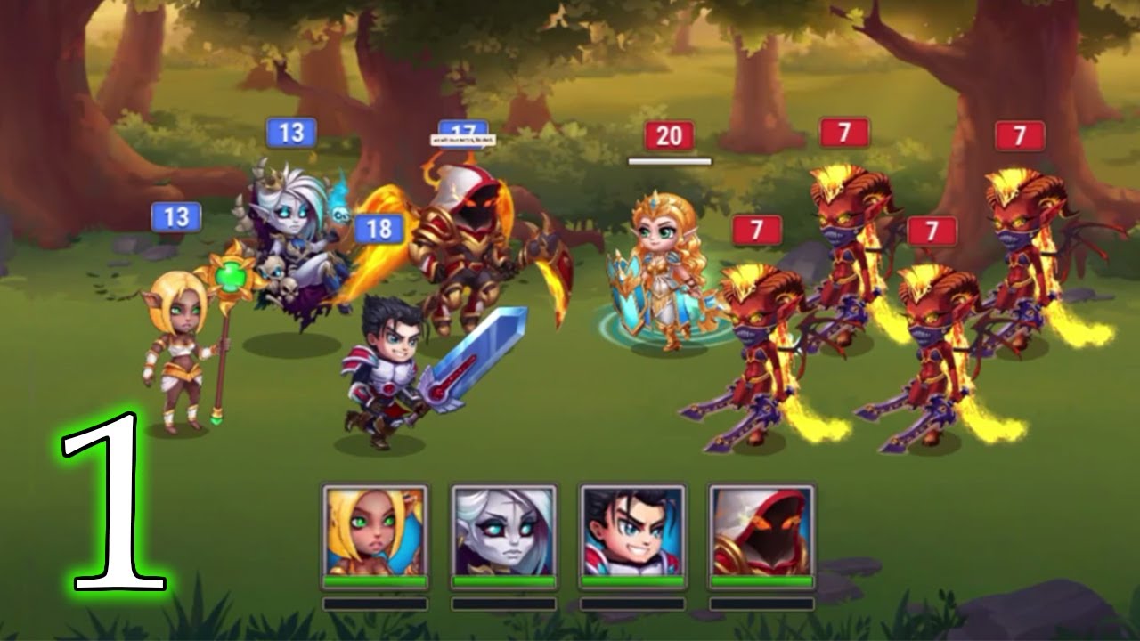 Hero Wars - Gameplay Walkthrough Part 1 (Android, iOS) - YouTube