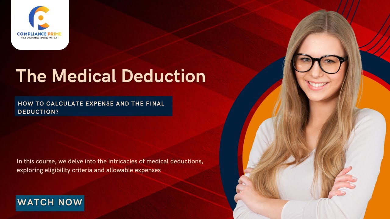 The Medical Deduction | Unlocking Tax Savings For Healthcare Costs | WEBINAR - YouTube