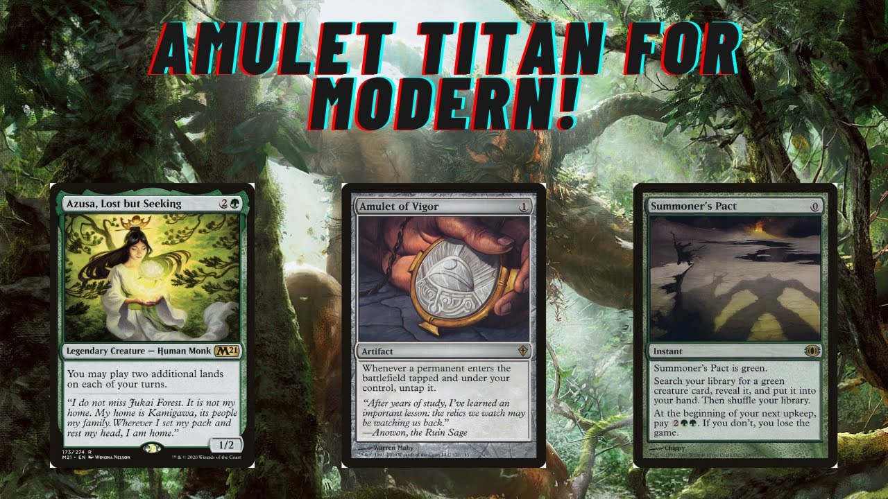 Can Amulet Titan Reclaim the Throne? - Amulet Titan Deck Tech Modern ...